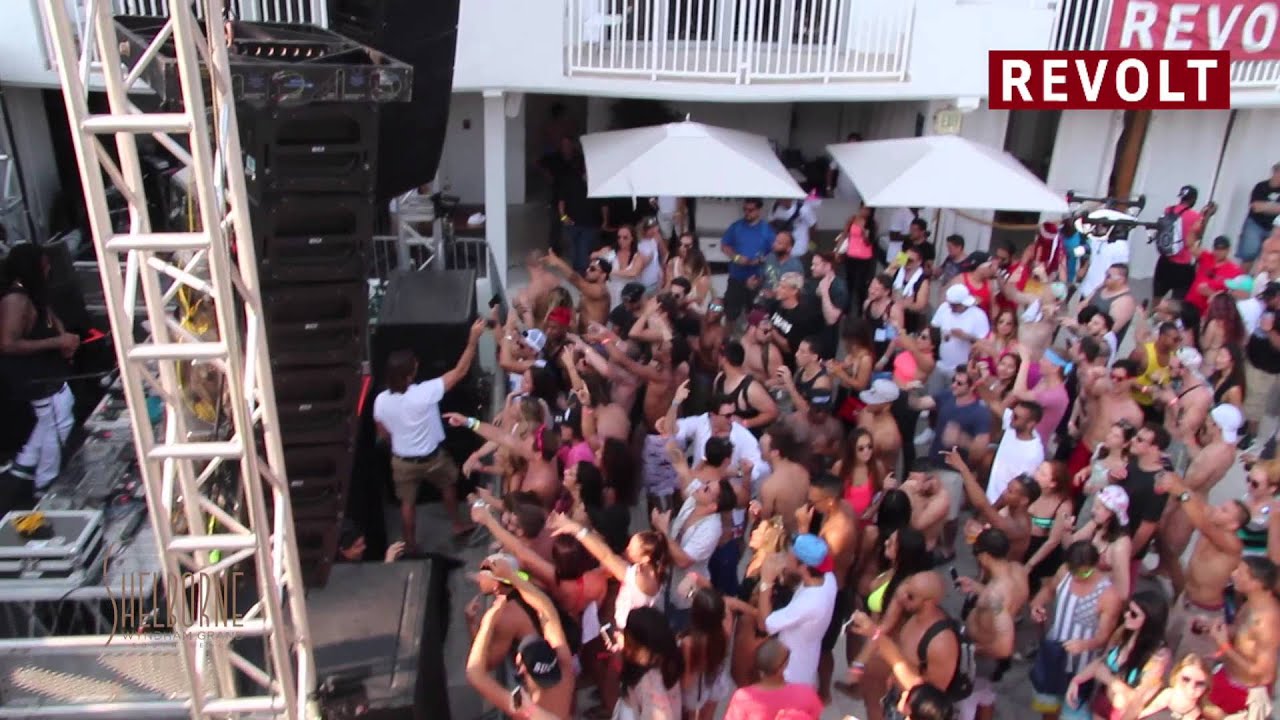 WMC RevoltTV Pool Party "The Kitchen" Feat: DJ Craze,Waka Flocka Flame ...