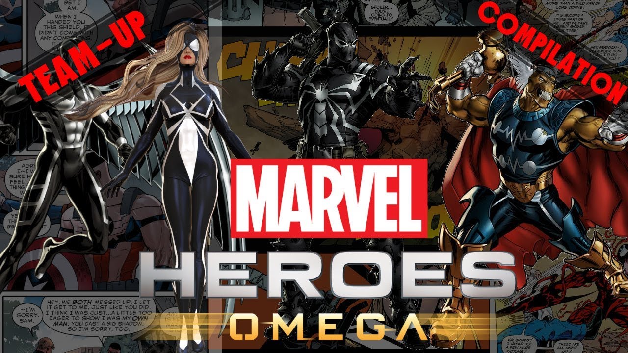 Marvel Heroes Omega: Team-Up Compilation - YouTube