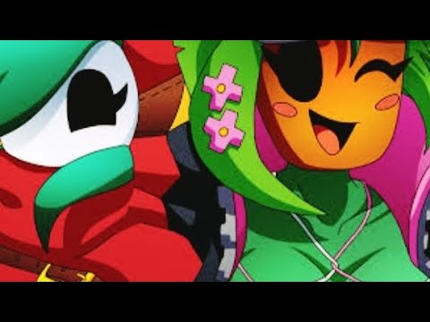 Shy Gal & Blaster Master Kanna (FANART) ❤️💚🥵 || SuperShyGuy635
