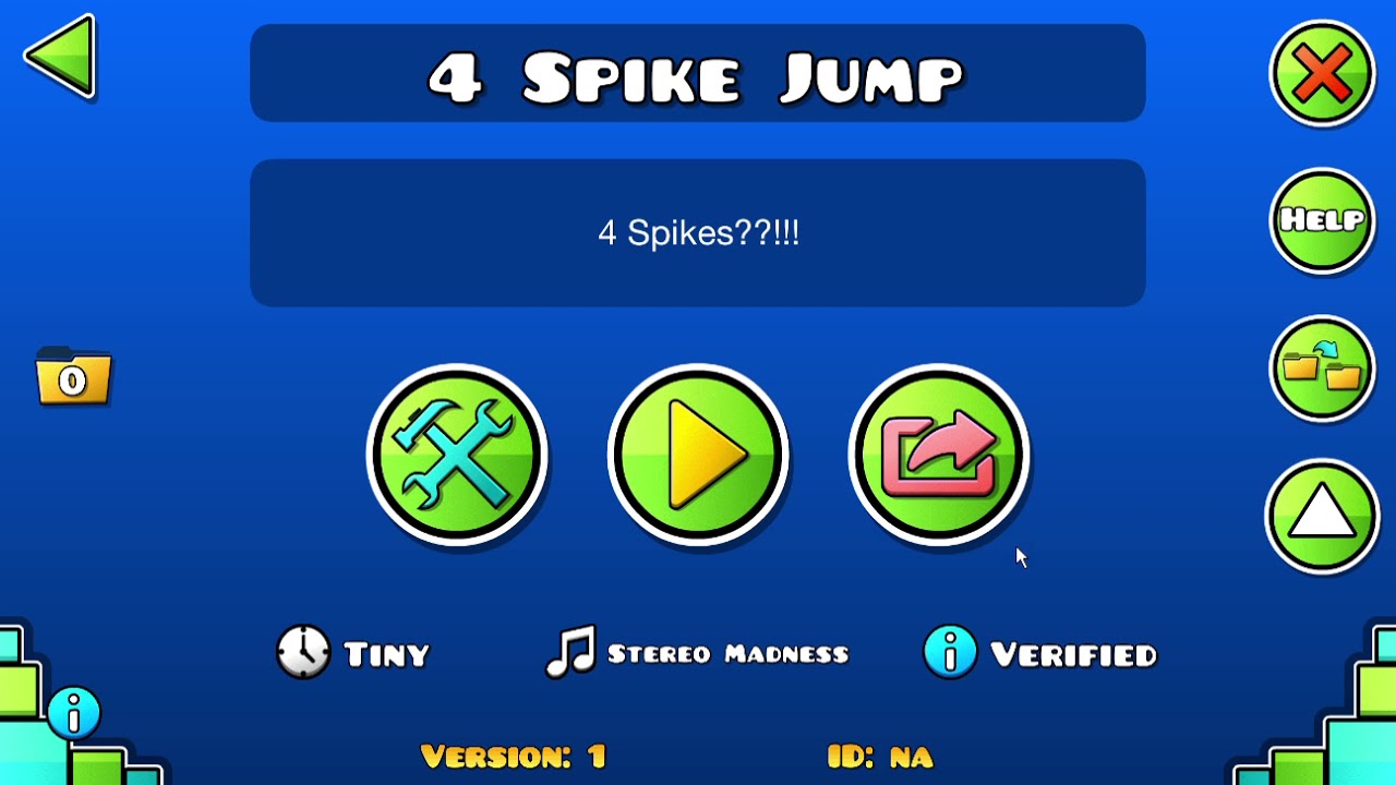 GD: 4 Spikes??!!! (Read Desc.) - YouTube