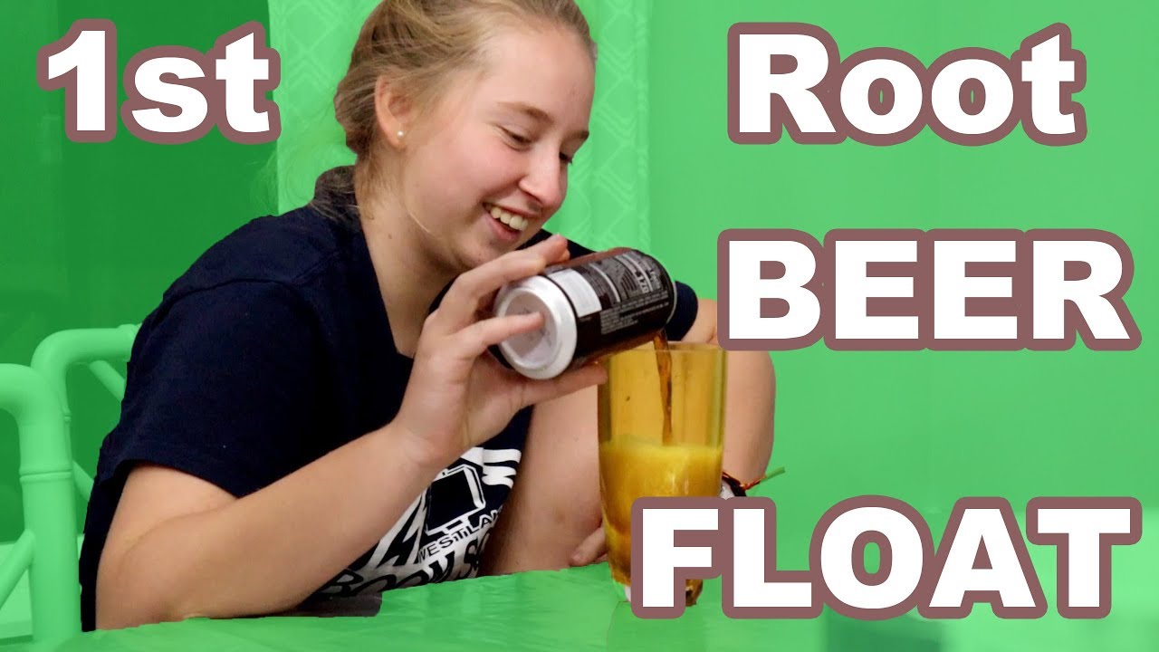EXCHANGE STUDENT Tries a Rootbeer Float! (fail) - YouTube