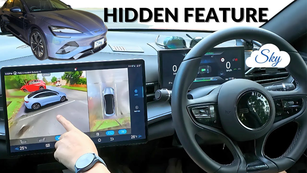 BYD Seal Tips - Hidden view of the 360 Camera - YouTube