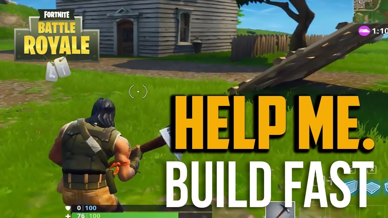 Fortnite BR : How to Build FAST Tips (Battle Royale 3.0) - YouTube