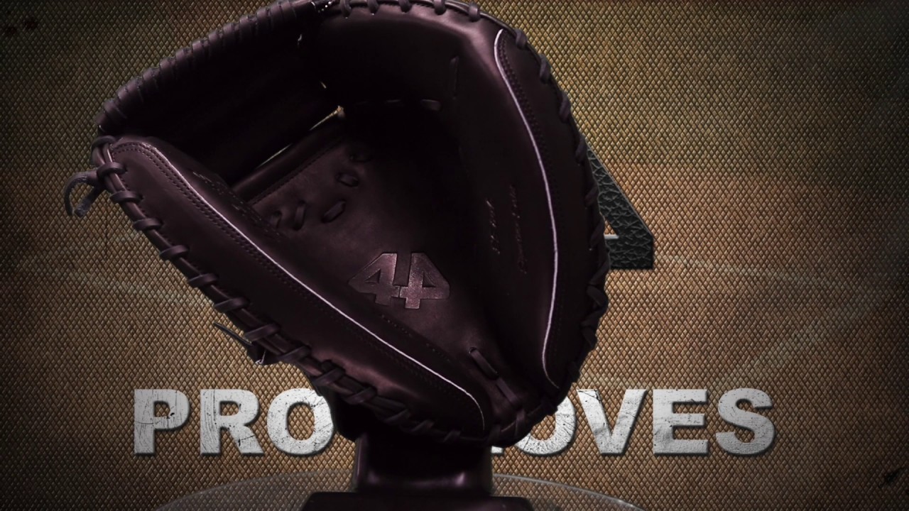 44 Pro Custom Baseball Glove Signature Series Black Catchers Mitt Shawn ...