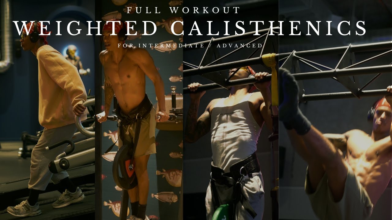 How I Build crazy strength and muscle with this advanced weighted ...