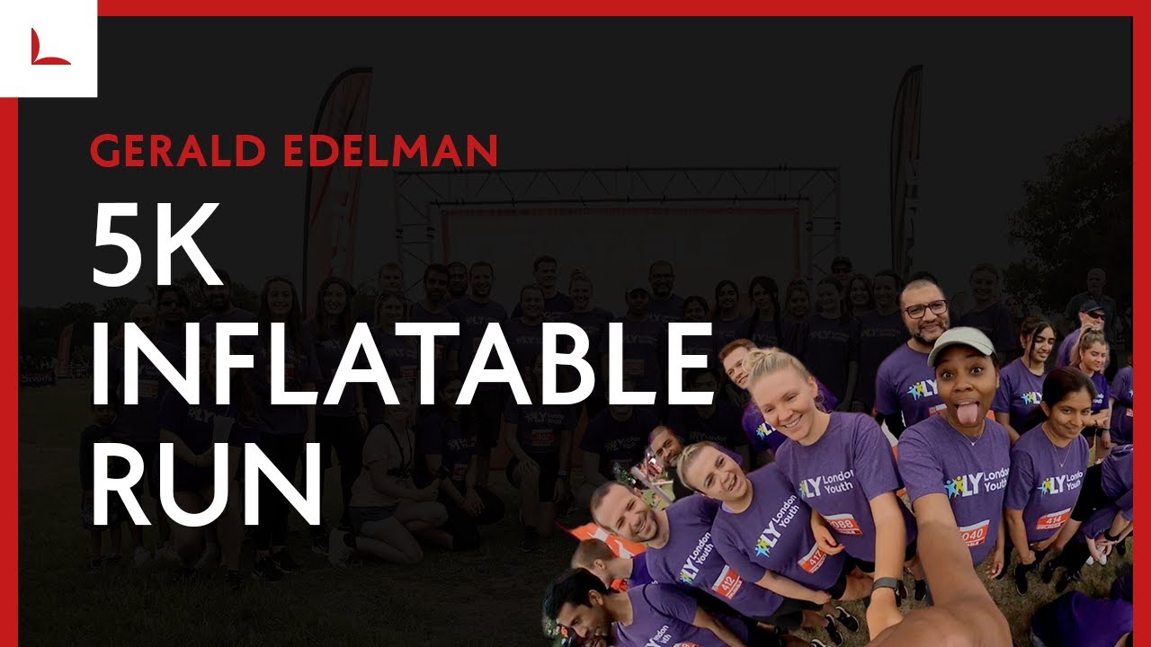 Gerald Edelman - 5k Inflatable Run - YouTube