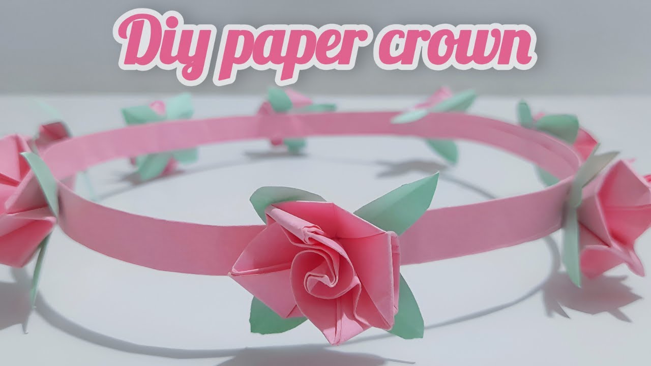 DIY PAPER CROWN | HOW TO MAKE A CROWN WITH PAPER - YouTube