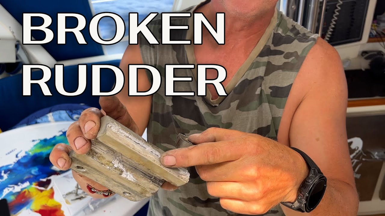 Broken Rudder in Mozambique Channel - Sailing Cassius Tale 68 - YouTube
