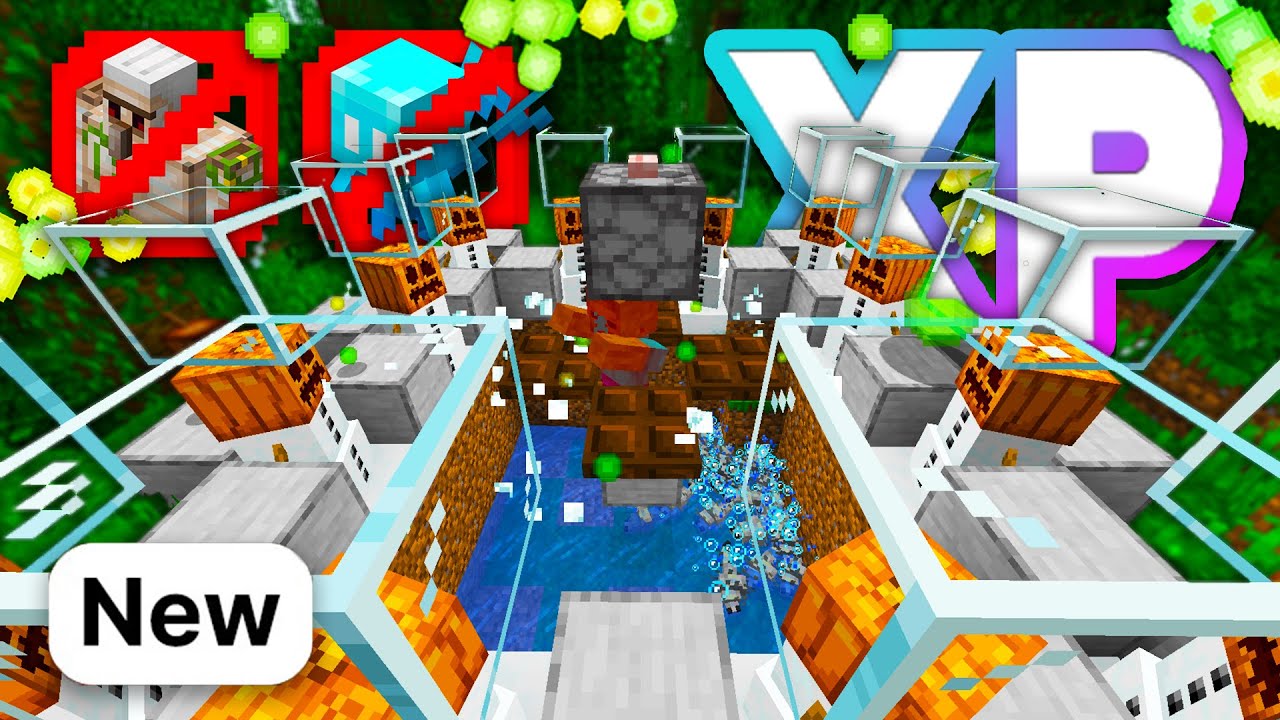 NEVER ENDING INFINITE XP Farm 1.21.3 Minecraft Java! || Snow Golem XP ...