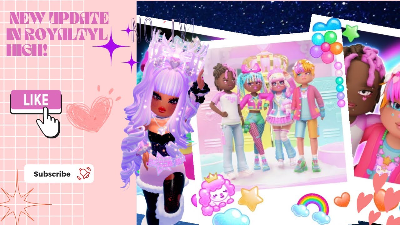 NEW UPDATE IN ROYAL HIGH! | new hairs, and more! 🏰 🐾 🌈 - YouTube