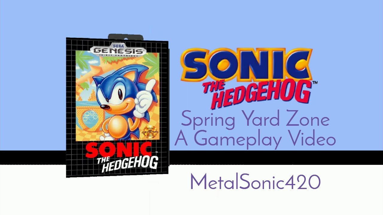 Sonic the Hedgehog Gameplay (Spring Yard Zone) - YouTube