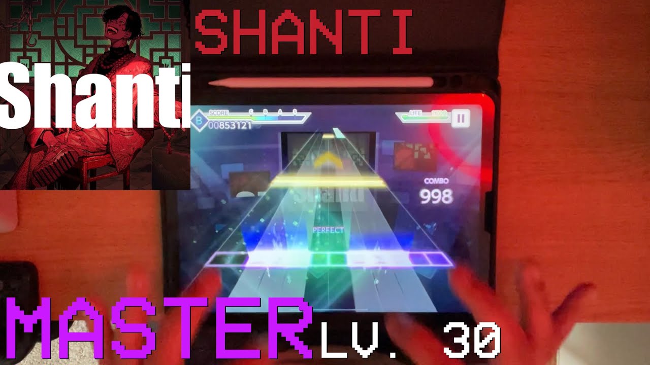 [プロセカ] Shanti MASTER LV. 30 FULL COMBO (2gr) - YouTube