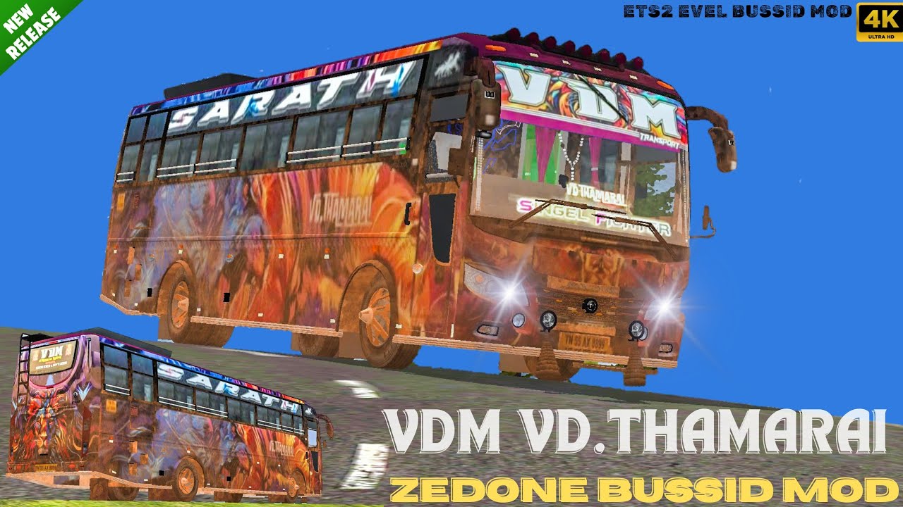 VDM Transport VD Thamarai Zedone Tamilnadu Private Bus Mod Download Bus ...