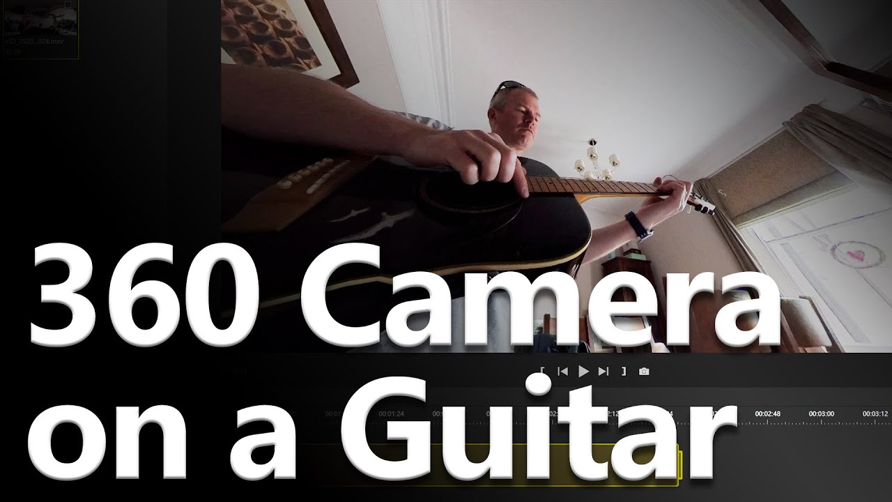Sticking a 360 Camera on a Guitar - YouTube