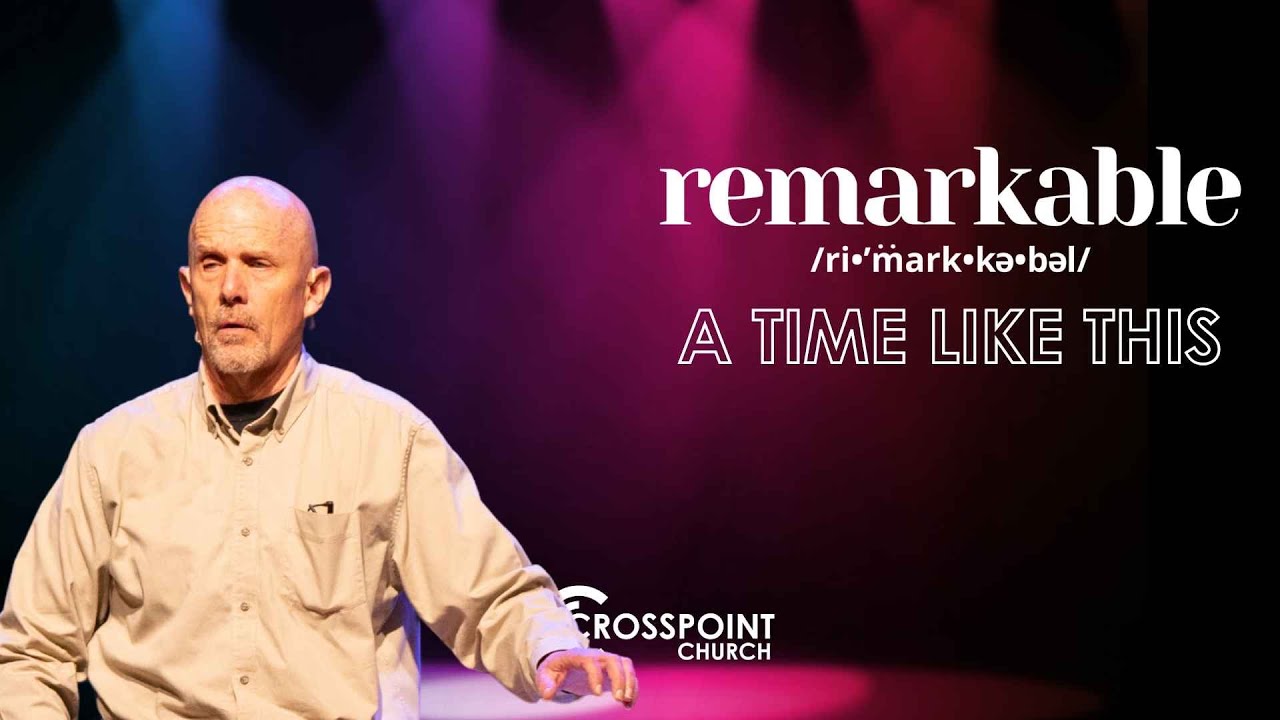 Remarkable// A TIME LIKE THIS//Steve Redden//Mar, 02, 2025 - YouTube
