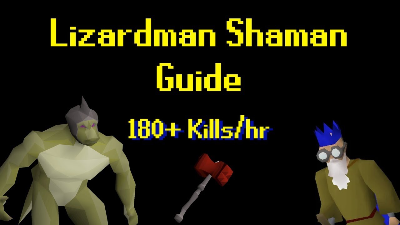 Lizardman Shaman Guide! (180+ Kills/hr) | MrBabyHandsome - YouTube