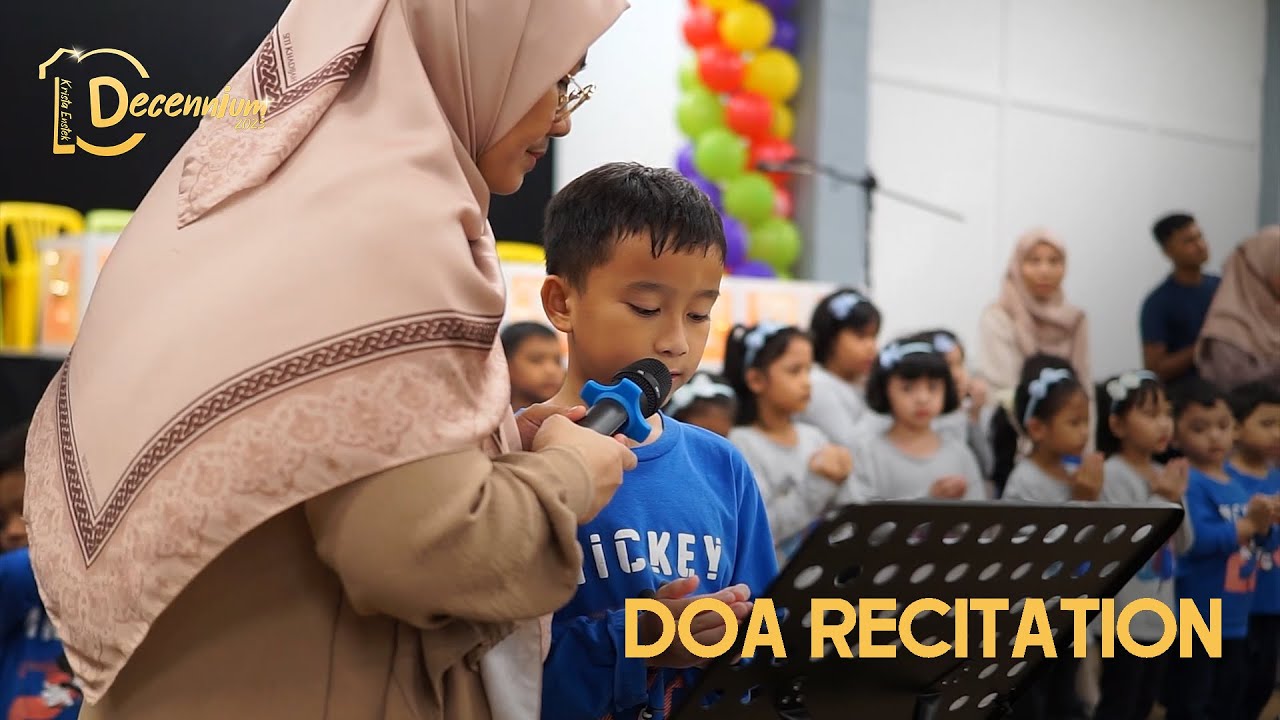 Doa Recitation by Taufiq // DECENNIUM 2023 - YouTube