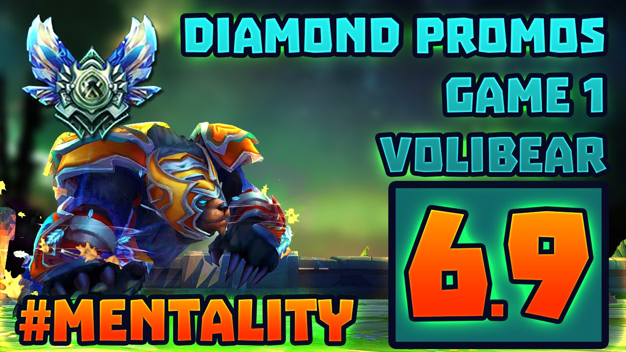 Diamond Promos Game 1 Volibear My Way #Mentality - YouTube