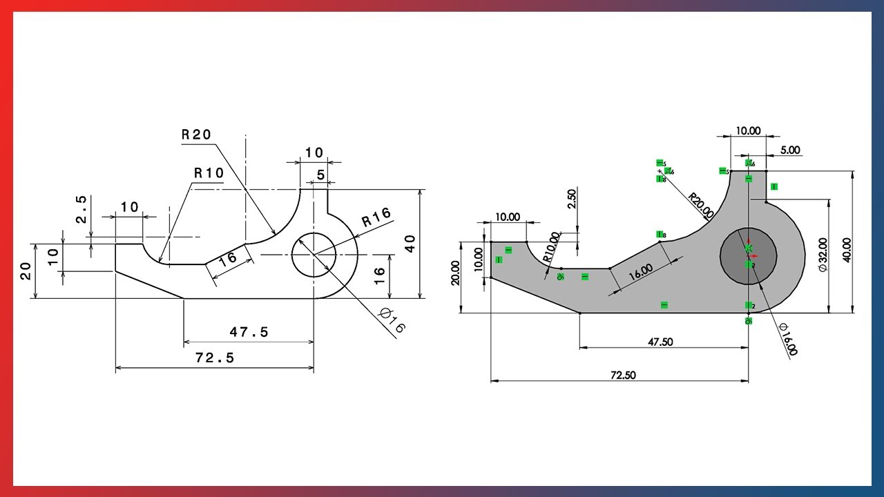 SolidWorks Tutorials | Sketch 01 - YouTube