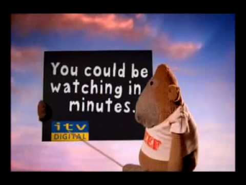ITV Digital Monkey Ad #03 - Pace ITV Digital Box - YouTube