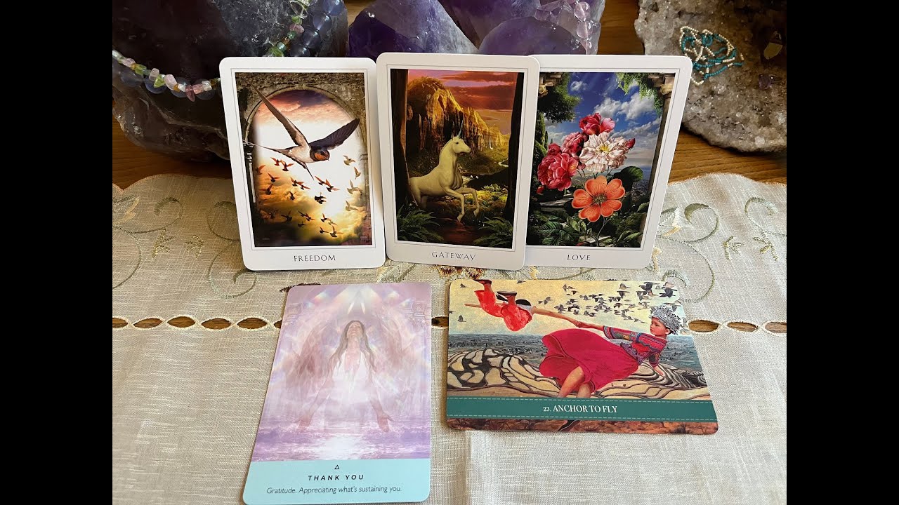 Freedom, Exploration and Love! Oracle card reading for week commencing ...