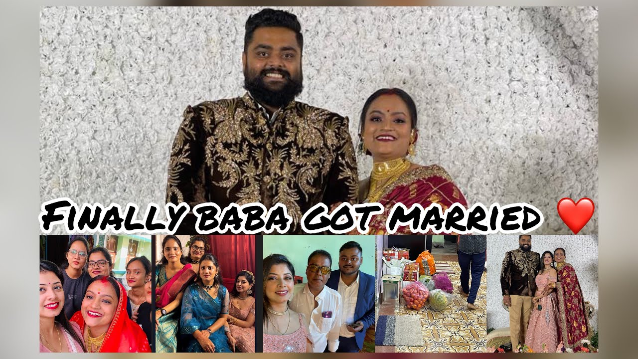 Finally Baba got married#recption#cousinsgoals#oriyavlog# ...