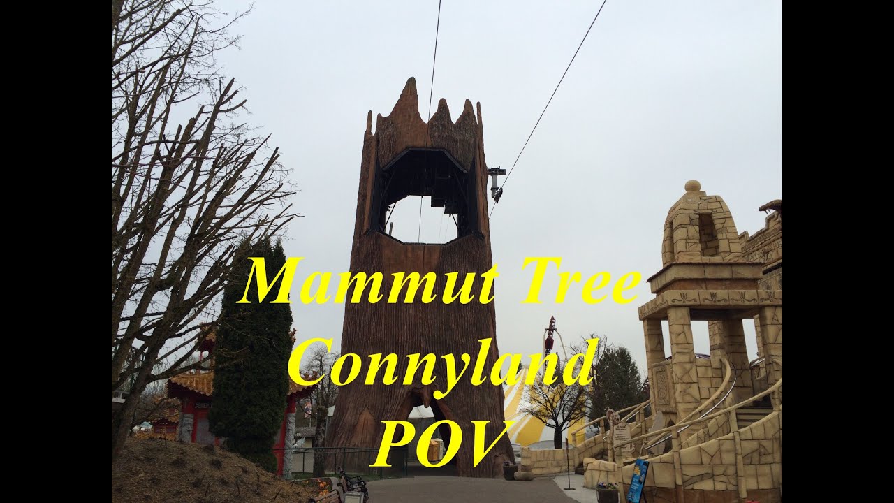 Mammut Tree Connyland (Onride) 2015 - YouTube