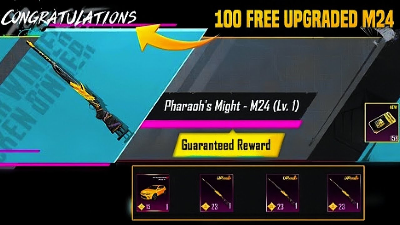 😱Best Premium Crate 100 Free Upgraded M24 | Guaranteed Upgraded 120 ...