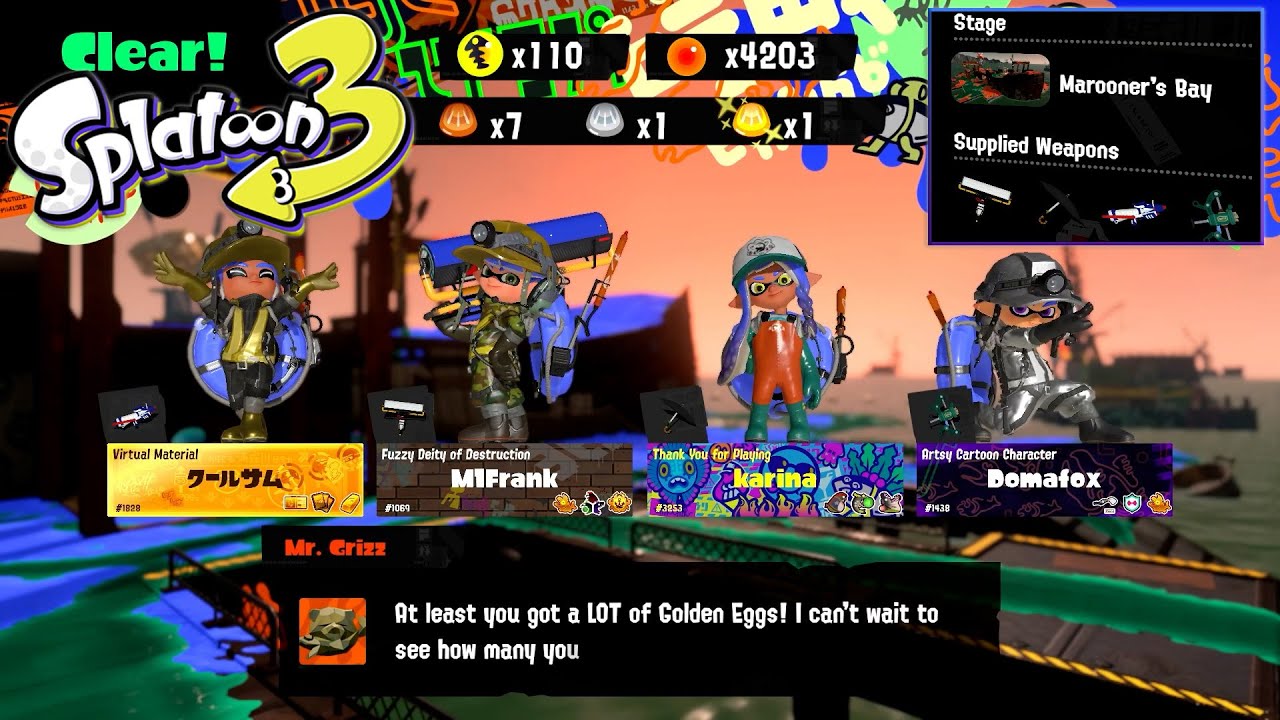 Salmon Run Gameplay: NEED MORE SCALES | Splatoon 3 - YouTube