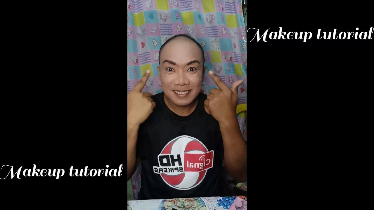 Make Up Tutorial para sa butas butas na mukha haha... - YouTube