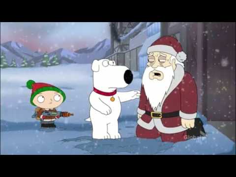 Family Guy - Stewie and Brian Meet Santa - YouTube