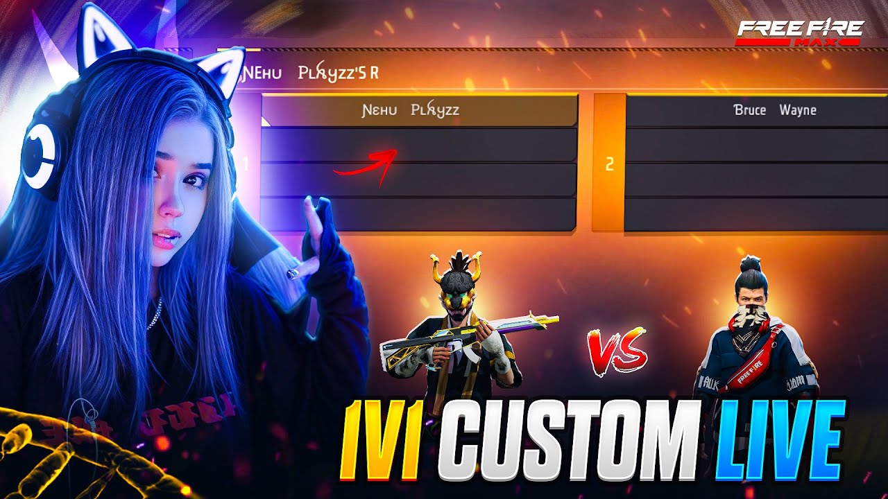 REACTION ON YOUR ID & CUSTOM FUN WITH NEHU PLAYZ🤯 - Garena Free Fire - YouTube