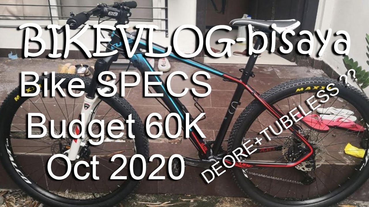 Custom Build Sulit Specs sa 60K Mountain Bike - Full Specs - CUBE Bike ...