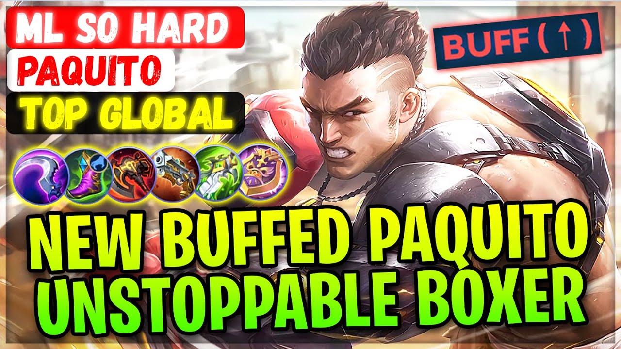 New Buffed Paquito Unstoppable Boxer [ Top Global Paquito ] ML SO HARD ...