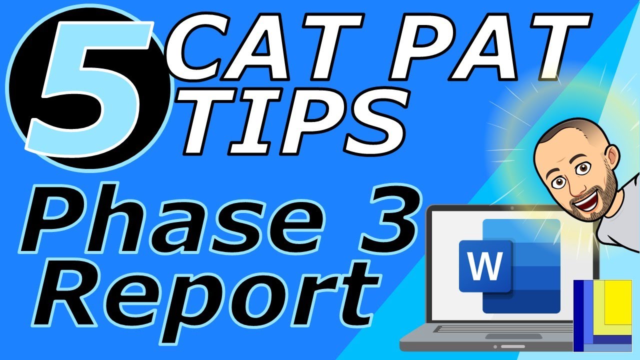 5 CAT PAT TIPS | Phase 3 Report | Computer Applications Technology ...