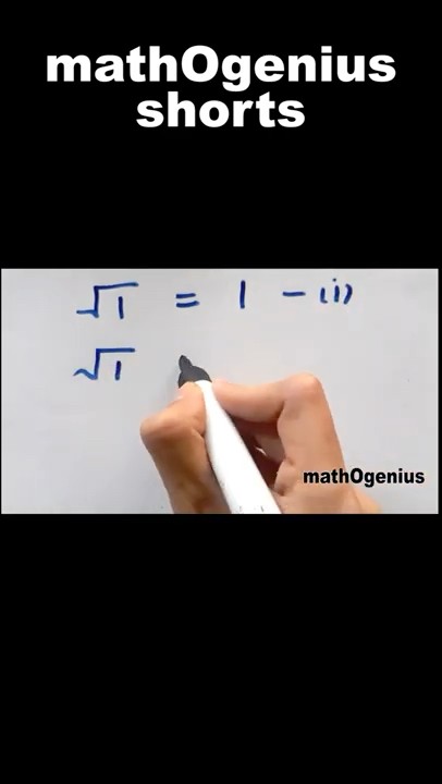 1= -1 False Proof Meme #short - YouTube