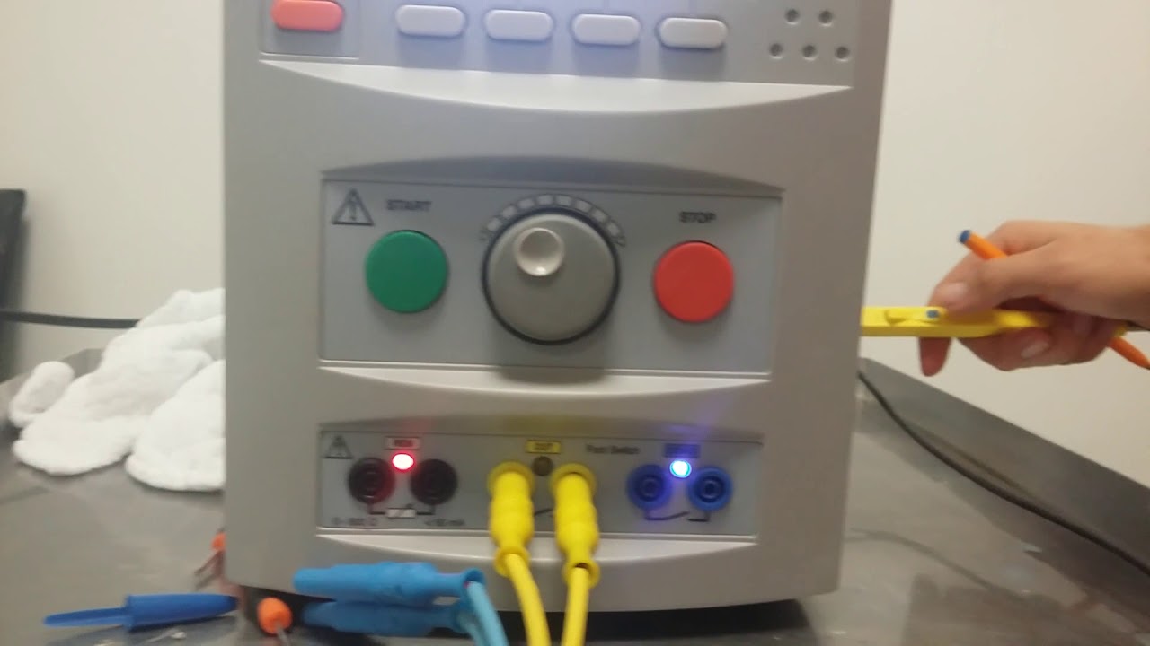 Analizador de Electrocirugías Rigel Unitherm Parte 2 - YouTube