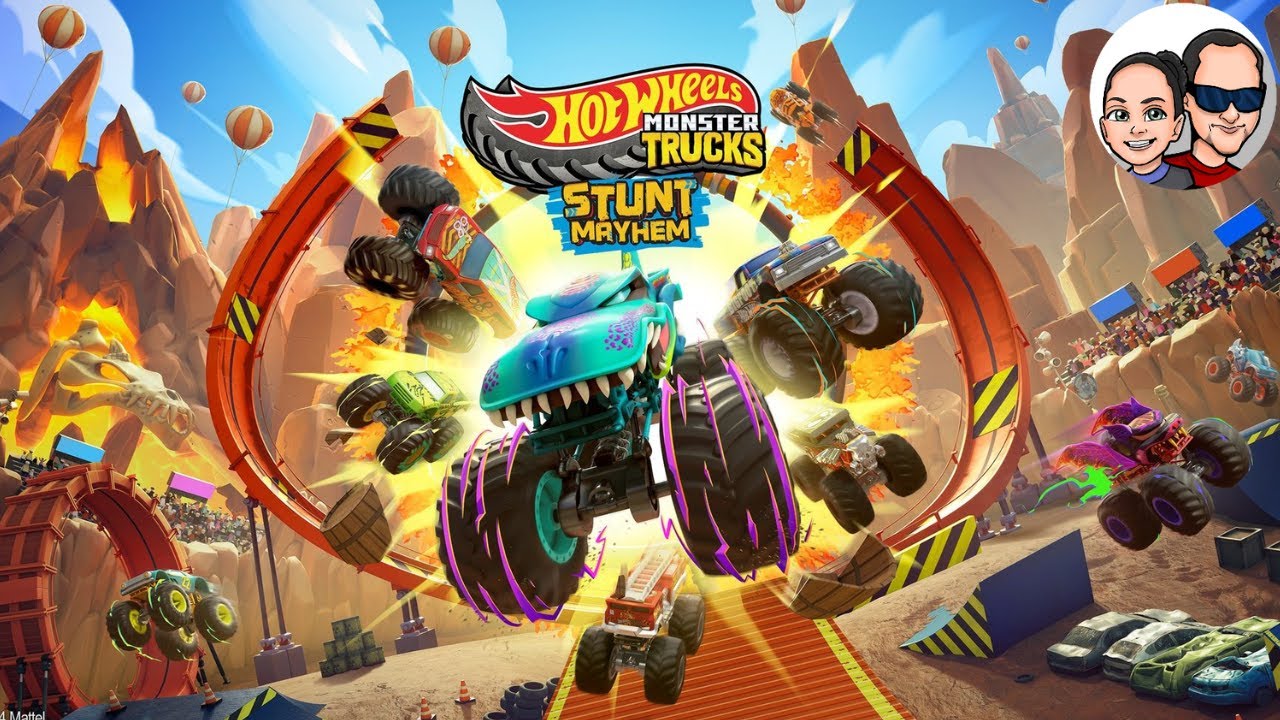 Hot Wheels Monster Trucks Stunt Mayhem Let's Play Part 2 Career Mode ...