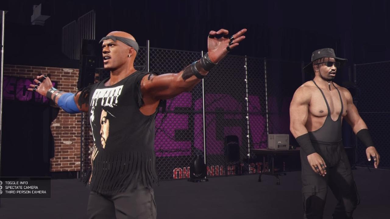 The Gangstas vs. The Nasty Boys!!! #wwe2k25 #ecw #newjack # ...