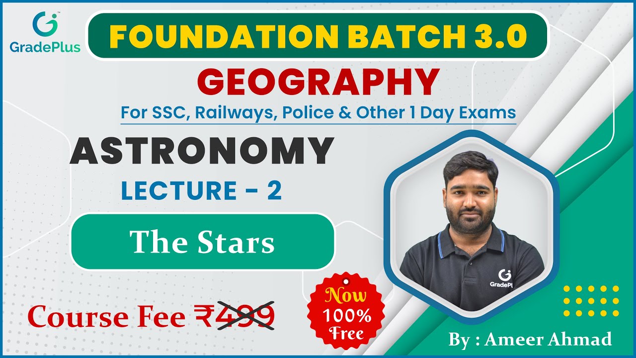 The Stars | Astronomy | Geography | GradePlus Academy - YouTube