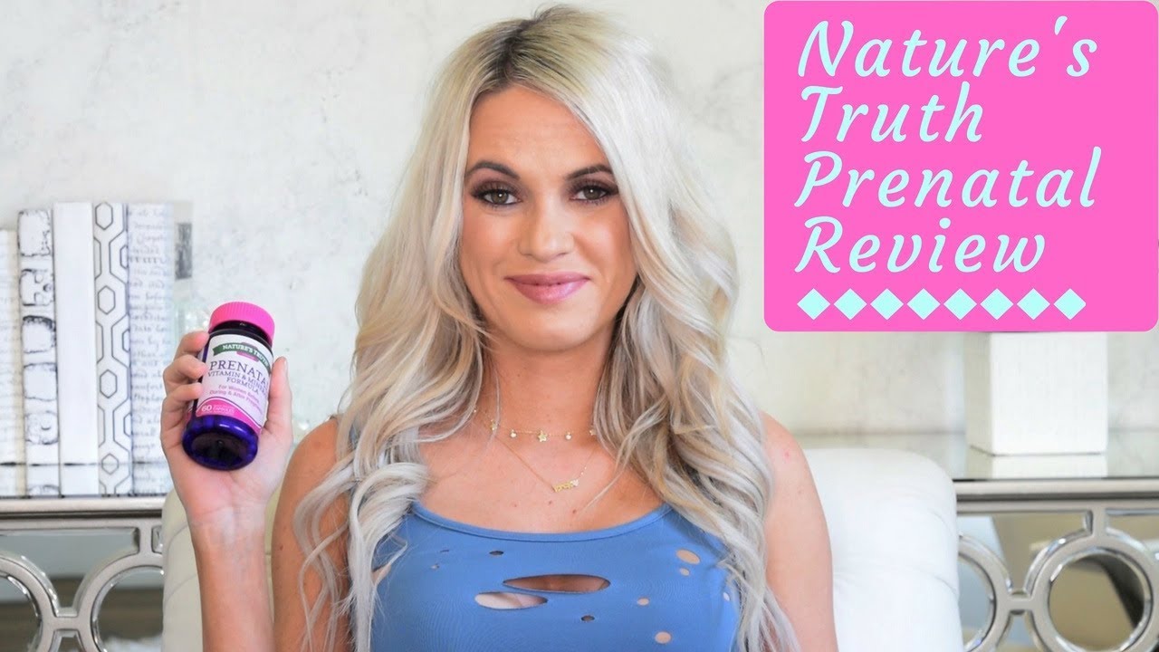 Nature's Truth Prenatal Vitamin Review - YouTube