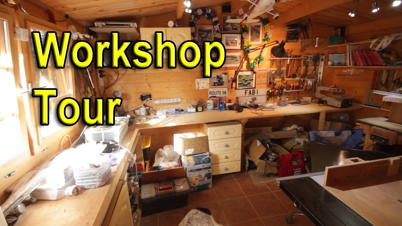 Workshop Tour and Clean Up - YouTube
