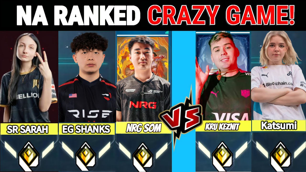 When NRG S0m & EG Shanks INSANELY Met SR Sarah Against KRU Keznit ...