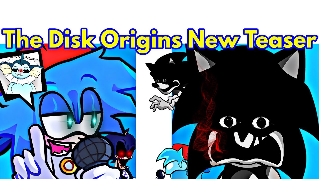 Friday Night Funkin' The Disk Origins New Teaser / Sonic (FNF Mod ...