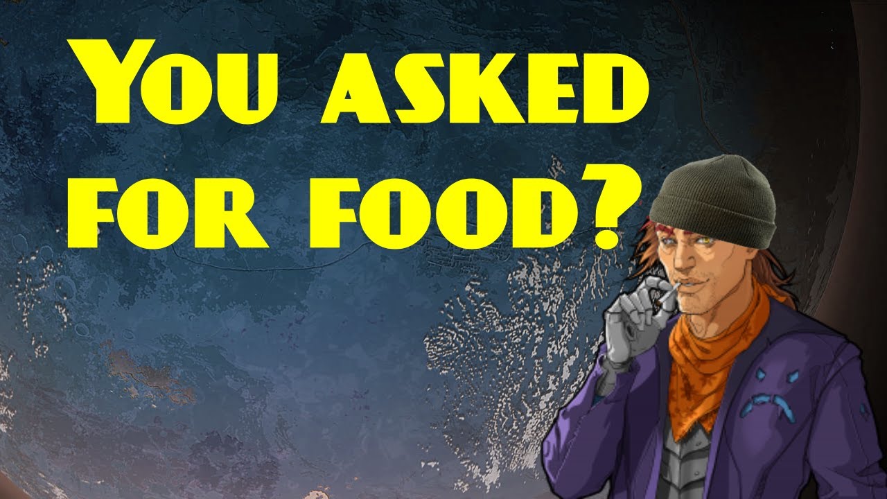 When you hesitate to eat the food Randy provides - YouTube
