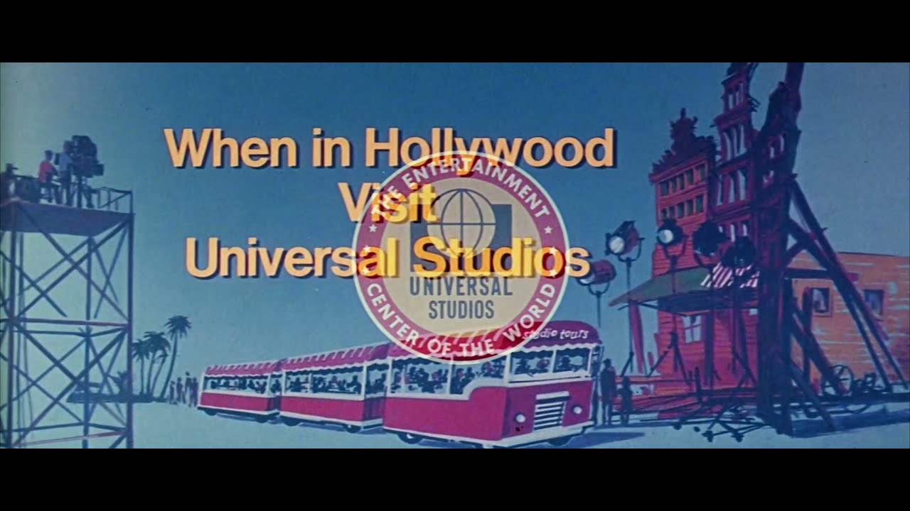 "When in Hollywood, Visit Universal Studios" Bumper (1984) - YouTube