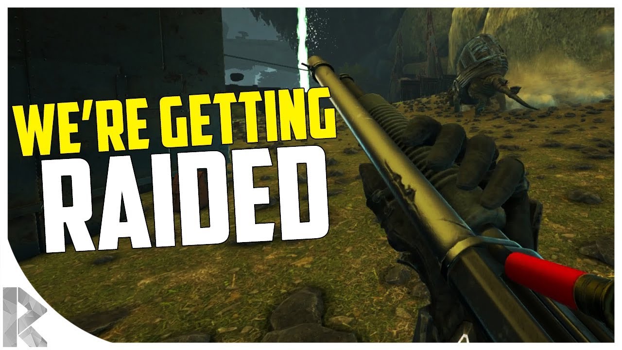 MOST FRUSTRATING RAID EVER Pt. 2/2! - WE'RE GETTING RAIDED! - Ark ...