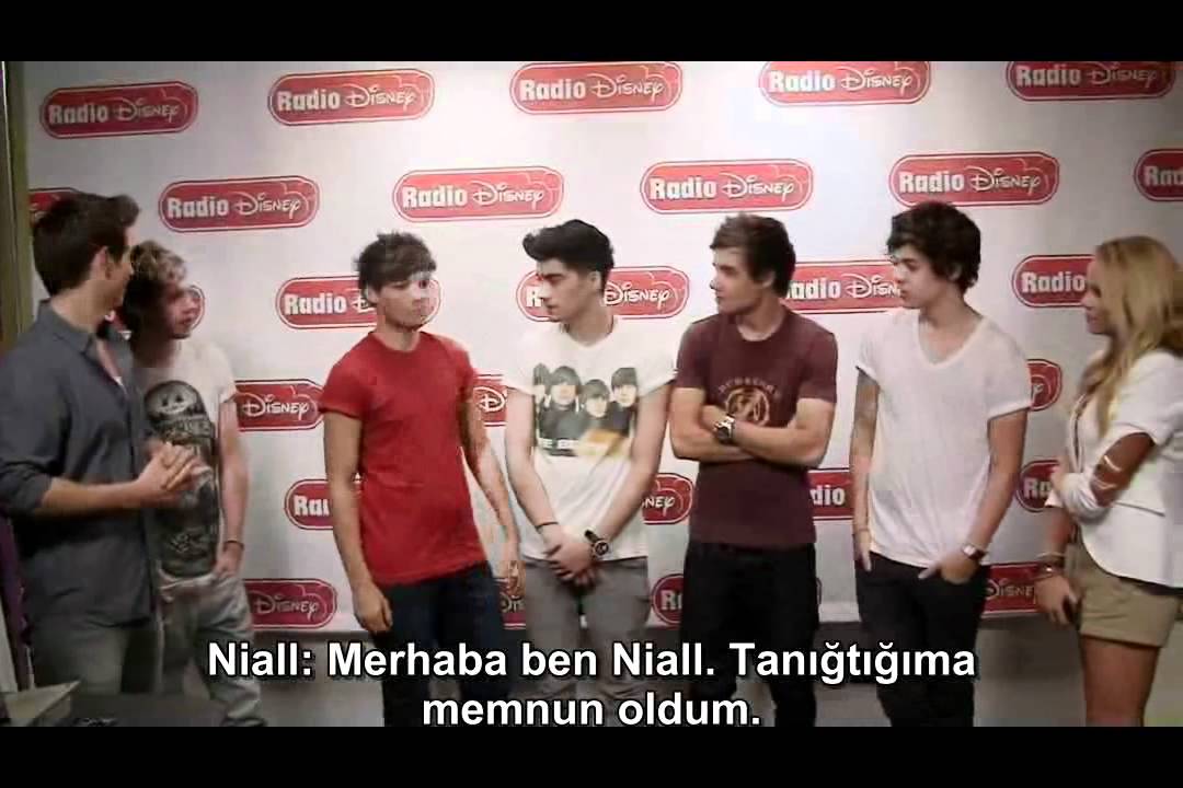 One Direction - Radyo Disney Jake ve Alli ile röportaj türkçe altyazılı ...