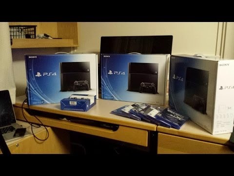 Triple PS4 Unboxing & First Look! - YouTube