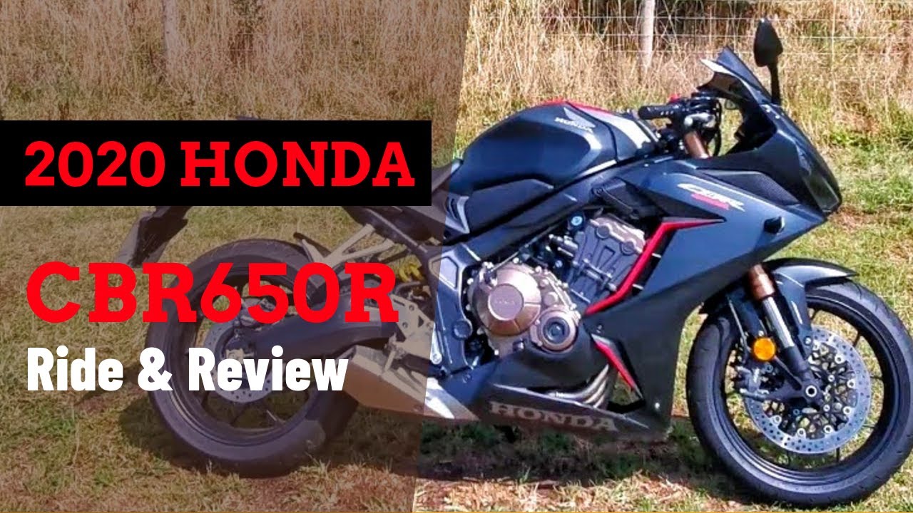 2020 HONDA CBR650R - Review and Ride - YouTube